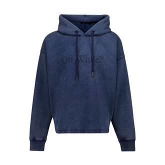 Off-white Herren, Sweatshirts & Hoodies, Blau, MGr&ouml;&szlig;e