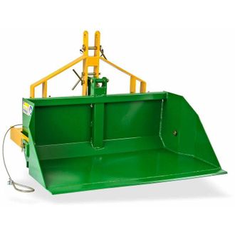 Dema Heckschaufel Kippmulde Kippschaufel Heckkipper DHS 120 M f&uuml;r Traktor kippbar