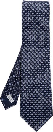 Ferragamo Homme, Accessoires, Bleu, Taille: ONE Size Cravate en soie Orazio