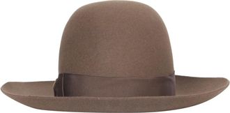 Borsalino Femme, Accessoires, Brun, Taille: 60 CM Eleonora Felt Hat