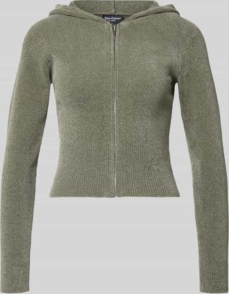 Juicy Couture Sweatjacke mit Kapuze Modell MAYA KNIT HOODIE