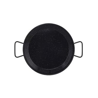 Metaltex Paella-Pfanne aus emailliertem Stahl, 7 Portionen, 36 cm