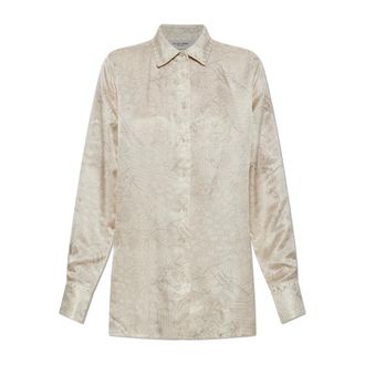 Golden Goose Bluse mit Blumenmotiv - - Blouses & Shirts - Damen - Beige - XS