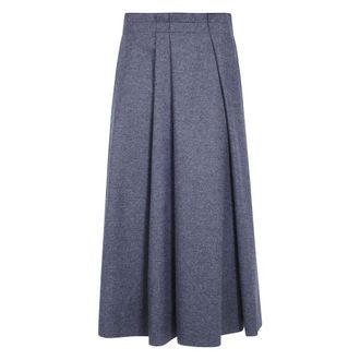 Sofie D'Hoore Savy Weit Gekr&auml;uselter Rock - - Skirts - Damen - Grau - S