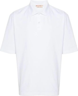 Marni Homme, Tops, Blanc, Taille: M T-Chemises