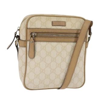 Gucci Pre-owned Leder Crossbody Bag - - Pre-owned - Damen - Beige - ONE SIZE