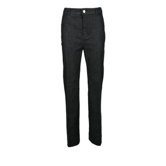 Max Mara Femme, Jeans, Noir, Taille: 44 FR Jeans &Eacute;l&eacute;gants avec M&eacute;lange de Coton