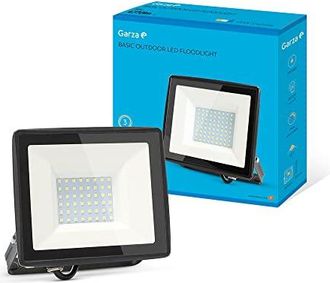 Garza Basic 50W LED-Außenstrahler, 4770lm, Kaltlicht 6500K, 120º Winkel, IP65 wasserdicht