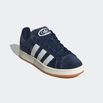 adidas Sneaker ADIDAS ORIGINALS CAMPUS 00S, Herren, Gr. 42,5, blau (night indigo, cloud wei&szlig;, sanftes wei&szlig;), Leder, Schuhe Sneaker, Topseller