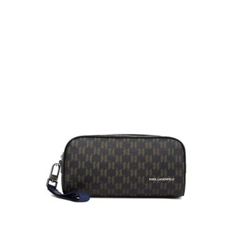 Karl Lagerfeld K Monogram Kanvas Waschtasche - - Bags - Damen - Mehrfarbig - ONE SIZE