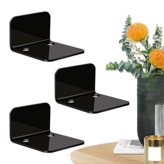 Generic Schwimmende Wandregal - Acryl Mini, Kompaktes Design, Langlebige Materialien, Einfache Installation, Moderner eleganter Look | F&uuml;r Action-Figuren Stat