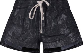 Rick Owens Beschichtete Stoffshorts
