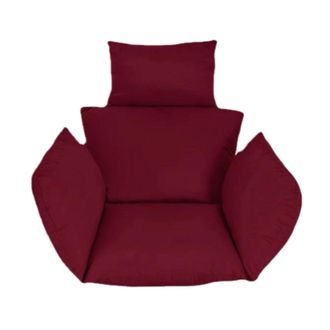 Generic Wasserdichtes H&auml;ngesesselkissen. Das eif&ouml;rmige H&auml;ngesesselkissen ist vollst&auml;ndig und dick gef&uuml;llt, um EIN Zusammenfallen zu verhindern, und Wird mit e