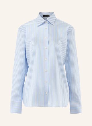 van Laack Van Laack Bluse Modern Fit blau