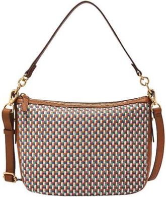 Fossil Jolie, Sac à bandoulière Femmes, Marron cidre, 27.94L x7.62W x20.32 H cm
