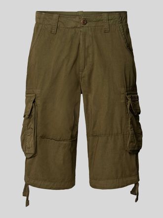 Alpha Industries Regular Fit Cargoshorts mit Tunnelz&uuml;gen Modell JET SHORT