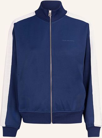 True Religion Trainingsjacke Taylor Mit Galonstreifen blau