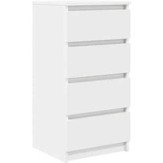 vidaXL vidaXL Sideboard Wei&szlig; 37,5x35x76 cm Holzwerkstoff