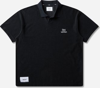 Wtaps Men s Dup 03 Polo Shirt Black