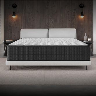 Cosmos Matratze 180x200 cm Gamma Kaltschaummatratze H&auml;rtegrad H4 - &Ouml;ko-Tex Zertifiziert - Premium Dicke + Blue Latex 7 Zonen Matratze H&ouml;he 32 cm - Made in EU