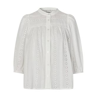 Lollys Laundry Femme, Blouses et Chemises, Blanc, Taille: 42 FR JuneLL Shirt 3/4