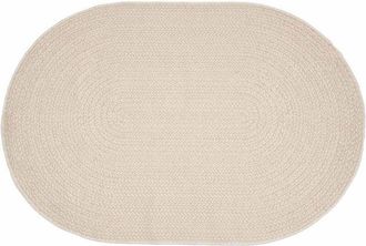 vidaXL Tapis Cr&egrave;me pp Vidaxl