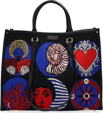 My Best Bags Firenze Femme, Sacs, Multicolore, Taille: ONE Size S1Myb2016 Tote Bag