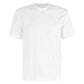 Circolo 1901 Wei&szlig;es Jersey T-Shirt Kurzarm Rundhals - - Tops - Herren - Wei&szlig; - S