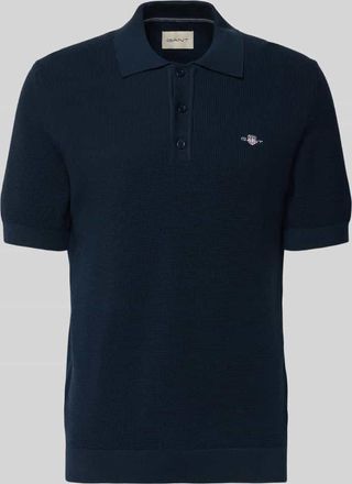 GANT Strickshirt mit Rundhalsausschnitt