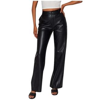 Generic Pantalon Tendance Femme Jogging Marine Fit Couture Satin Effet Elasthane Training Fuselé Tricot Resserré Cycliste Zebre Charpentier Beau Meilleure Rev