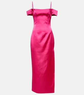 Rasario Robe aus Satin