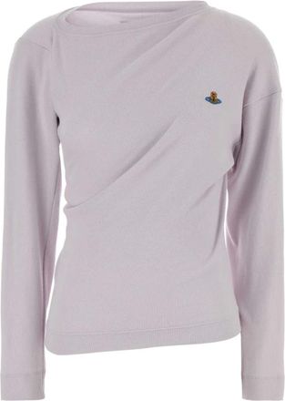 Vivienne Westwood Femme, Tops, Violet, Taille: 40 FR LS Hebo Top