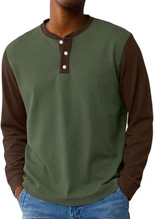 Generic Polo tendance pour homme, coupe classique, v&ecirc;tement de travail d&eacute;contract&eacute;, chemise boutonn&eacute;e, l&eacute;ger et respirant, tuniques de vacances, bleu ciel, 4X