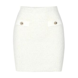 Simona Corsellini Kurzer Rock - - Skirts - Damen - Wei&szlig; - M