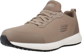 Skechers Homme Squad SR Myton Chaussure de Professionnel de la santé, Taupe, 43 EU