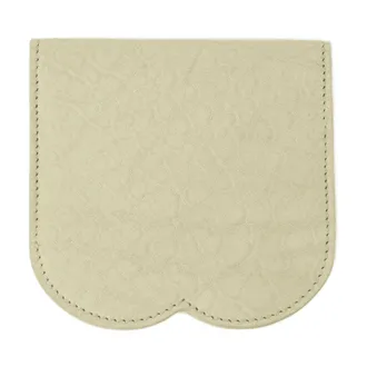 Burberry Unisex Chess Card Case Beige Calfskin Cases
