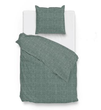 Zo!Home Bettbezug, Smaragdgr&uuml;n, 140 x 220 cm