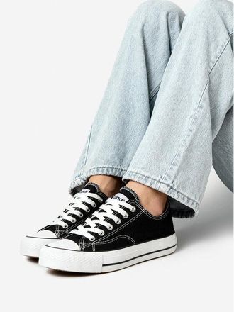 Sprandi Sneakers aus Stoff CEO-YL201402 Schwarz