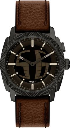 Fossil Uhr Fossil Machine Big Tic FS6165 Braun