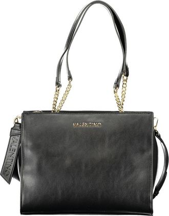 Mario Valentino Mario Valentino Schwarze Polyurethan Damen Tasche