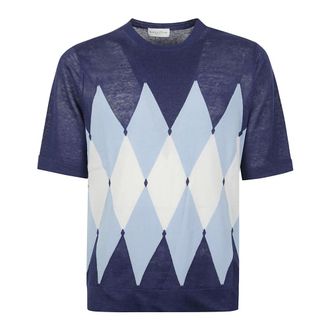 Ballantyne Herren, Strickwaren, Blau, SGr&ouml;&szlig;e