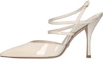 Stuart Weitzman Femme, Chaussures, Beige, Taille: 41 EU Strapeze 100 Escarpin Slingback