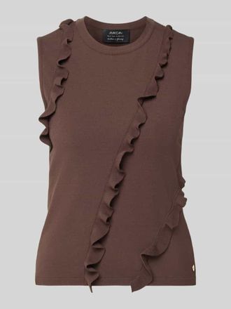 Marc Cain Regular Fit Top aus Viskose-Mix