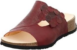 Think Femme Mizzi Damen Lederfutter Sabots, Rosso Break 5020, 39 EU