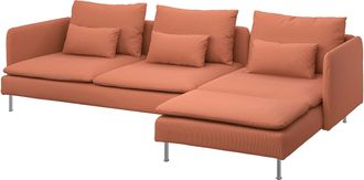 IKEA SÖDERHAMN 4er-Sofa mit Récamiere