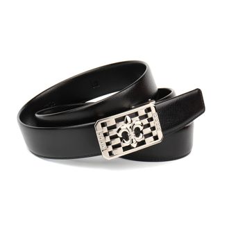 Anthoni Crown Damen Lederg&uuml;rtel G&uuml;rtel, Schwarz, 100