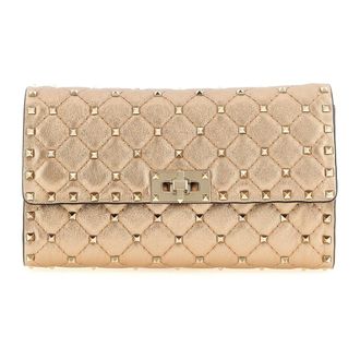 Valentino Garavani Femme, Sacs, Rose, Taille: ONE Size Rockstud Spike Shoulder Bag