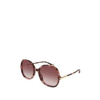 Chlo&eacute; Femme, Accessoires, Brun, Taille: 57 MM Lunettes de soleil