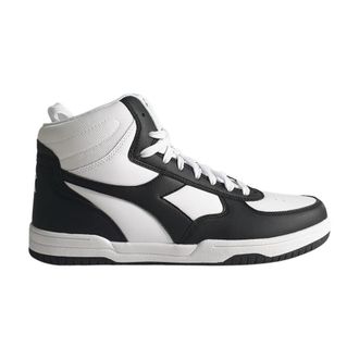 Diadora Synthetischer Leder Mid-Top Sneaker - - Shoes - Herren - Wei&szlig; - 43 EU