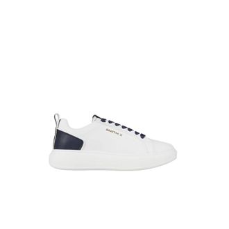Alexander Smith Stone Uomo in Wei&szlig; und blauer Ferse - - Shoes - Herren - Wei&szlig; - 42 EU